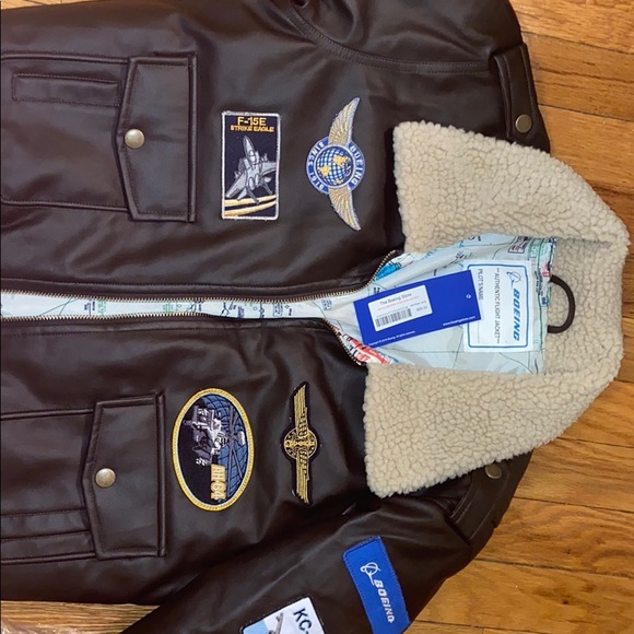 Jackets & Coats | Boeing Authentic Kids Flight Jacket | Poshmark